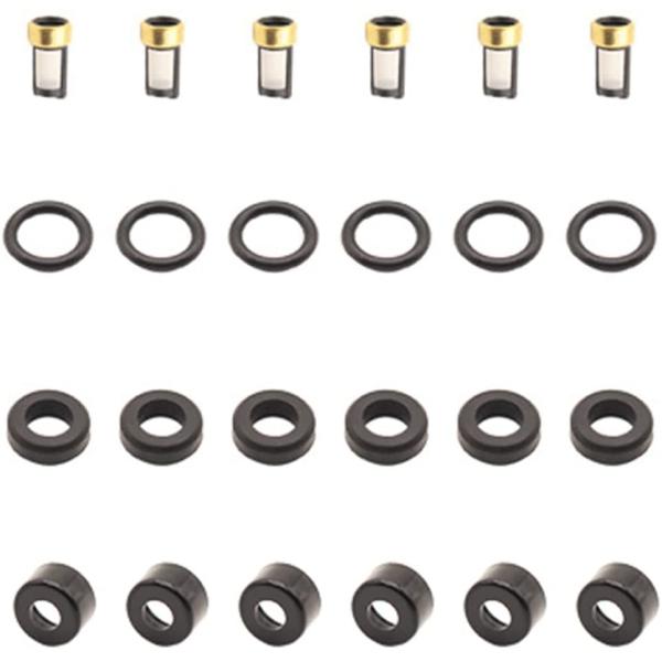 商品名Haneex 6Set Fuel Injector Service Repair Kit for Toyota Chevrolet 1.8L I4 Avensis Celica Corolla Verso MR2 1.8 1ZZ-FE...