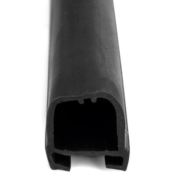 商品名MiKaFex RV Slide Out Seal 1'' x 15/16'' x 35' D-Seal for RV Camper Slideout System Black Rubber Replace#018-312-EKDブラ...