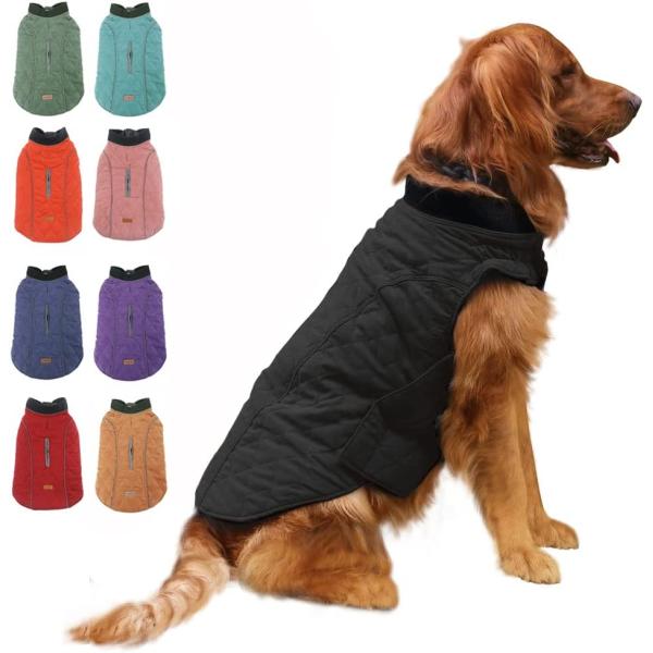 商品名EMUST Dog Winter Coats, Windproof Dog Jackets for Cold Weather with Lofty Collar, Puppy Clothes for Small Dog Clothes...