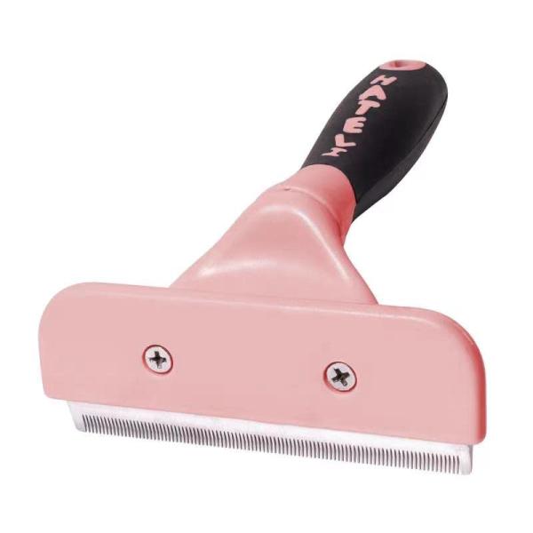 商品名HATELI Self Cleaning Slicker Brush for Cat &amp; Dog - Cat Grooming Brushes for Shedding Removes Mats, Tangles and Lo...