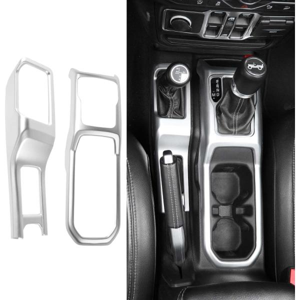 商品名RT-TCZ Center Console Gear Shift Panel Trim Cover 4WD Four Wheel Drive Cup Holder Panel Trim Cover Decoration Interio...