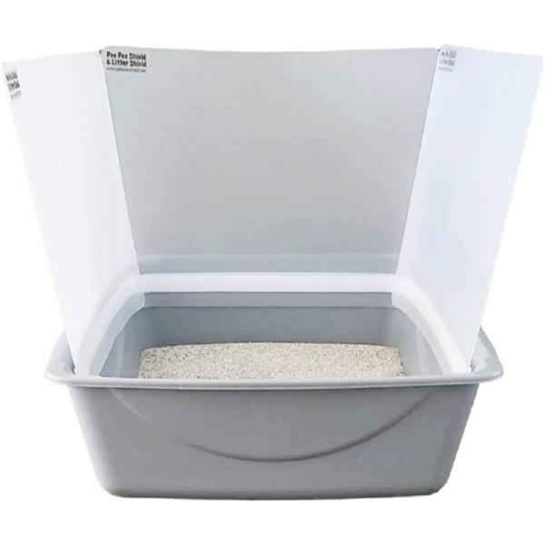 商品名Cat Litter Box Pee Shield - 3 Pack - The Original - Constructed of Quality Materials. Helps Prevent Litter and Urine ...