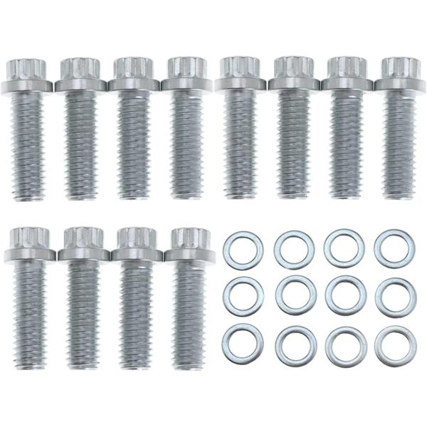 商品名Intake Manifold Bolt Kit for Chevy Chrysler V8 SB V6 Blazer SBC and 90A° Small Block Replace 38400 Set of 3/8"" and 1...