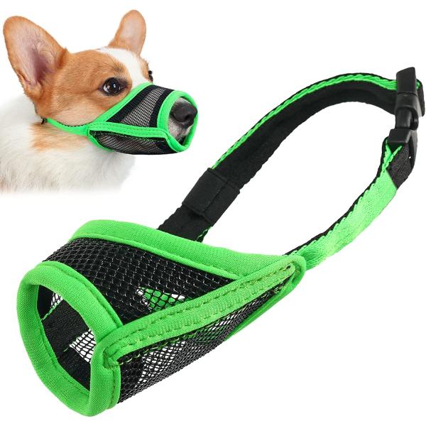 商品名Dog Muzzle, Mesh Muzzle for Small Medium Large Dogs, Soft Dog Muzzle to Prevent Biting Chewing, Drinkable Breathable ...