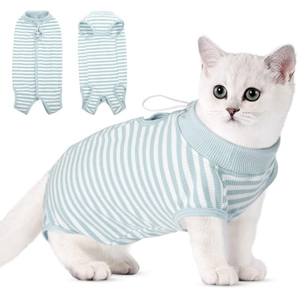 商品名SUNFURA Cat Recovery Suit, Surgery Recovery Suit for Male Female Cats for Abdominal Wounds, Kitten Neuter Onesie Cat ...
