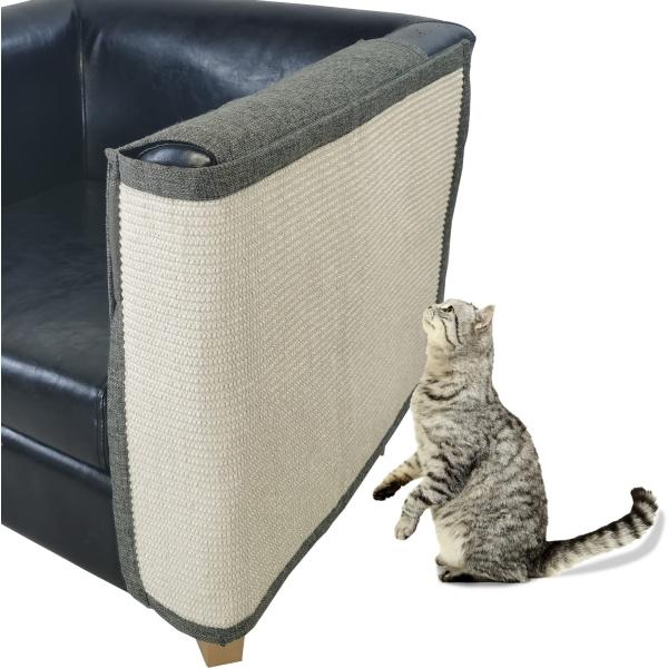 商品名Upgraded Cat Scratch Furniture Couch Protector with Natural Sisal for Protecting Couch Sofa Chairブランド：Oroonoko商品サイズ：高...