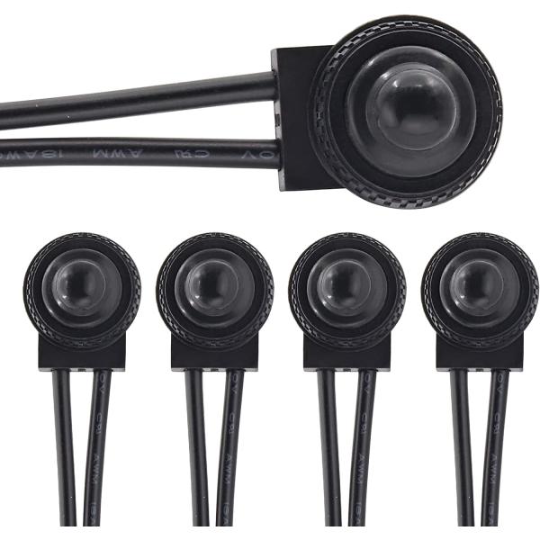 商品名防水RVプッシュボタンスイッチ 5個 12V ON/OFF SPSTスイッチYgmylandbb 5Pcs 12V Push Button Switch Waterproof On-Off Light Wired Switches U...