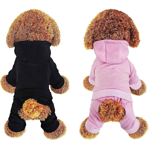 商品名Dog Hoodie, Pet Jumpsuit Fleece Sweatshirt with Buttons, Dog Clothes, Dog Cold Weather Coats, Dog Pajamas, Winter War...