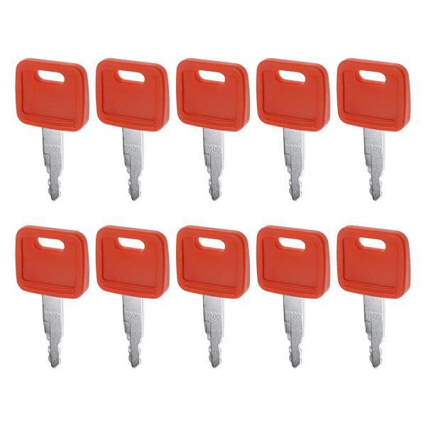 商品名Micro Traders 10PCS Ignition Starter Keys AT194969 AT147803 4286465 Compatible with Hitachi H800 Compatible with John...