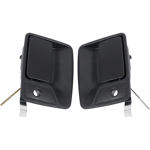 商品名DICMIC 1 Pair Front Exterior Door Handle with Key Hole Compatible with 2000-2005 Ford Excursion 1999-2016 Ford F250 F...