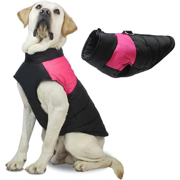 商品名DoggieKit Dog Cold Weather Coat Warm Jacket,Waterproof Windproof Cozy Pet Winter Clothes Apparel for Puppy Small Medi...
