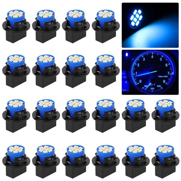 商品名:  Ouzorp 20Pcs T10 194 168 Dash Instrument LED Light Bulbs Bright Panel Gauge Cluster Dashboard LED Light Bulbs blue...