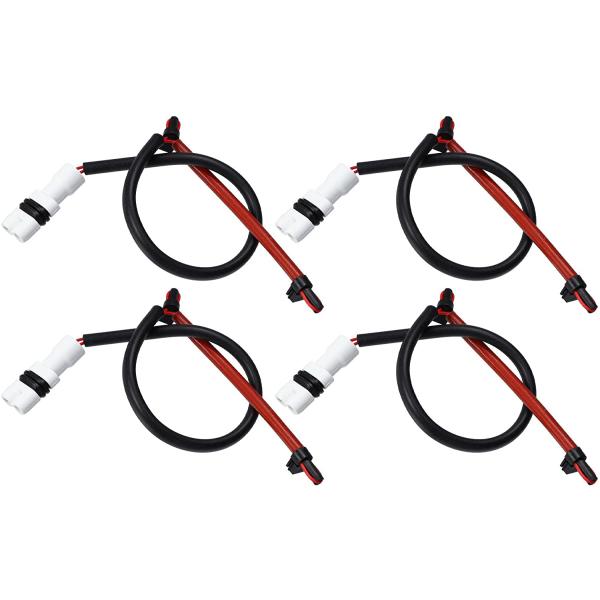 商品名X AUTOHAUX 4pcs 98761267601 99761275700 99761275500 Front Rear Brake Pad Electronic Wear Sensor for Porsche Cayman 20...