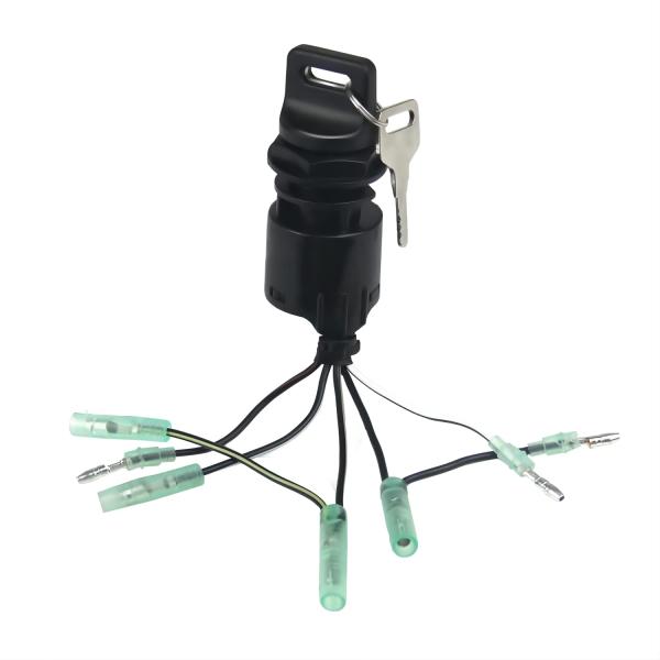 商品名KALANBAY Starter Ignition Switch &amp; Key,Boat Engine 35100-ZV5-013 35100ZV5013 Outboard Motor Remote Control Box,Su...