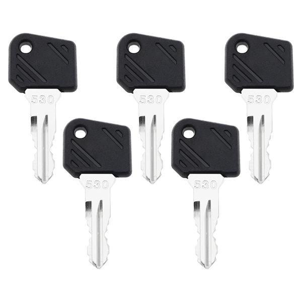 商品名5PCS 530 Ignition Starter Keys Compatible with Heli Forklift Compatible with Linde Forklift Heavy Equipment Replaceme...