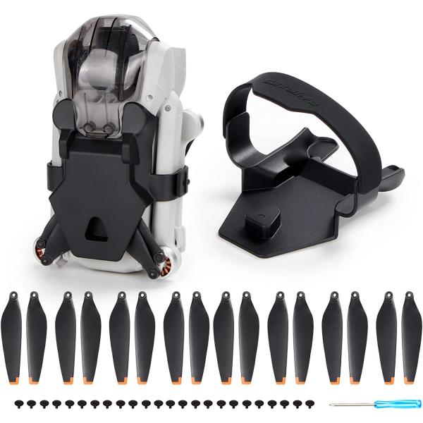 商品名：Mini 3 Pro Propeller Holder+16Pcs Propellers Paddle Blade for DJI Mini 3 pro Accessories (Black)ブランド：Behorse商品サイズ：高さ...