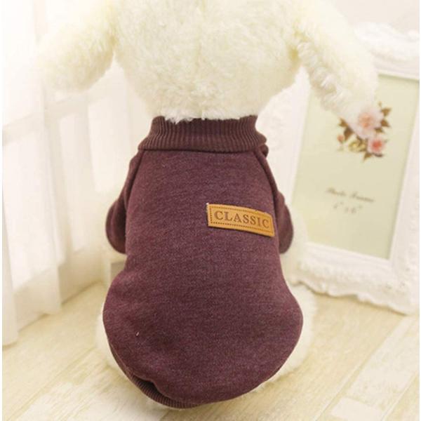 商品名Idepet Pet Dog Classic Knitwear Sweater Fleece Coat Soft Thickening Warm Pup Dogs Shirt Winter Pet Dog Cat Clothes Pu...