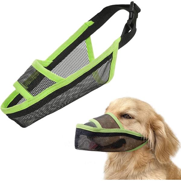 商品名Nylon Dog Muzzle for Small Medium Large Dogs, Air Mesh Breathable and Drinkable Pet Muzzle for Anti-Biting Anti-Barki...