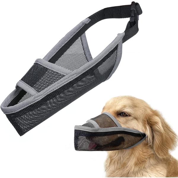 商品名Nylon Dog Muzzle for Small Medium Large Dogs, Air Mesh Breathable and Drinkable Pet Muzzle for Anti-Biting Anti-Barki...