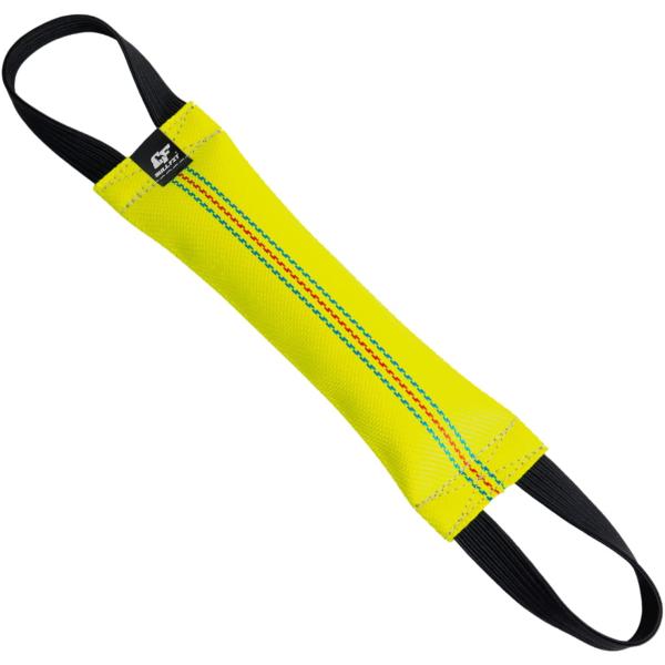 商品名Bungee Dog Bite Tug Toy with 2 Strong Handles - Made of Durable &amp; Tear-Resistant Fire Hose - Perfect for Tug of W...