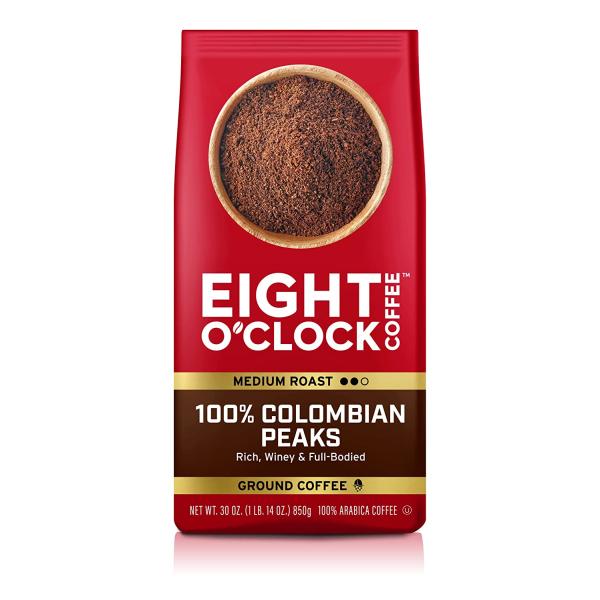 商品名電車おもちゃ ブロック玩具 A296Eight O'Clock Coffee 100% Colombian Peaks, Medium Roast, Ground Coffee, 30 Ounce (Pack of 1), 100% ...
