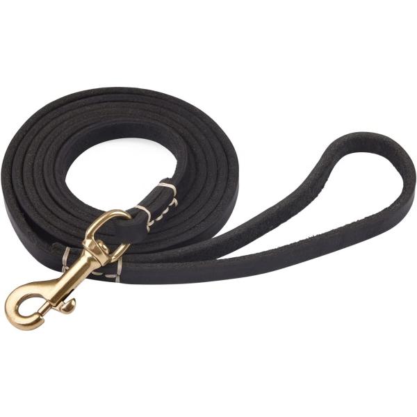 商品名EMICUTE Dog Leash, 4ft 5ft 6ft Geniune Leather Dog Leash for Small Dogs, Dog Training Walking Runningブランド：EMICUTE商品サイ...