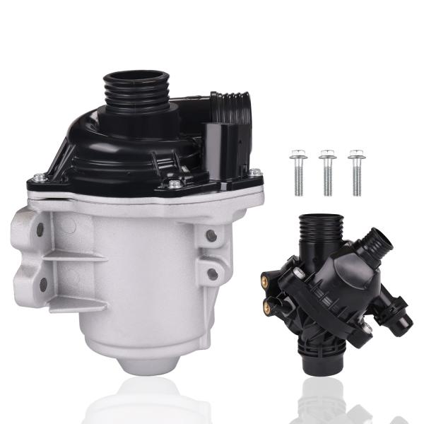 商品名: JDMON 電動エンジンウォーターポンプ交換用 BMW 135i 135is 335i 335xi X3 X5 X6 535i 535xi Z4 E82 E90 E92 E93 F10 E60 E61 2008-2016 サーモス...