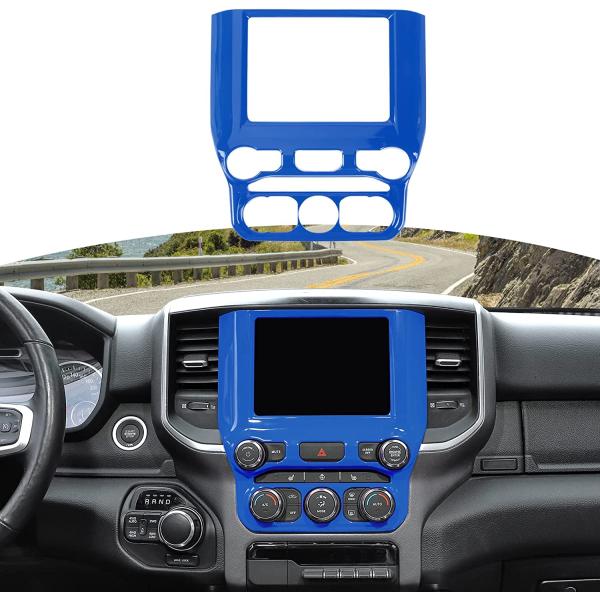 商品名RT-TCZ Navigation Panel Screen Dash Board Air Conditioning Vents Trim Cover ABS Interior Accessories Center Control T...