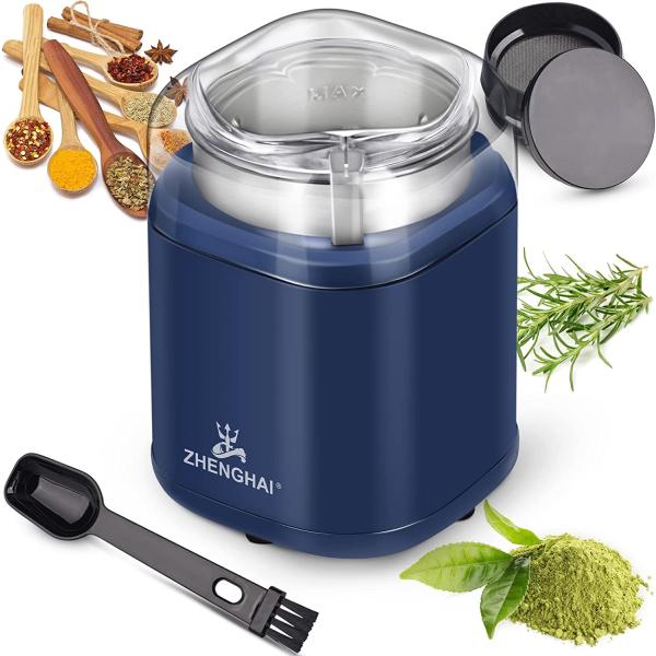 商品名：ZHENGHAI Electric Herb Grinder 200w Spice Grinder Compact Size, Easy On/Off, Fast Grinding for Flower Buds Dry Spice...