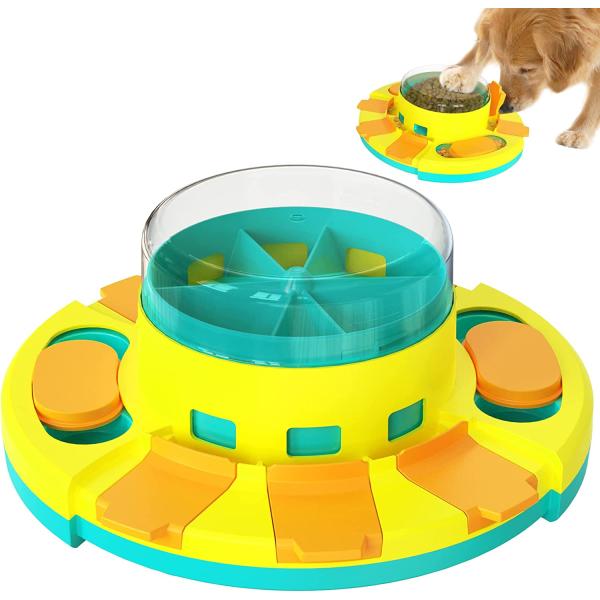 商品名Dog Puzzle Toys - Interactive Dog Toys for Large, Medium and Small Dogs - Treat Puzzle Toys Food Distribution Game Su...