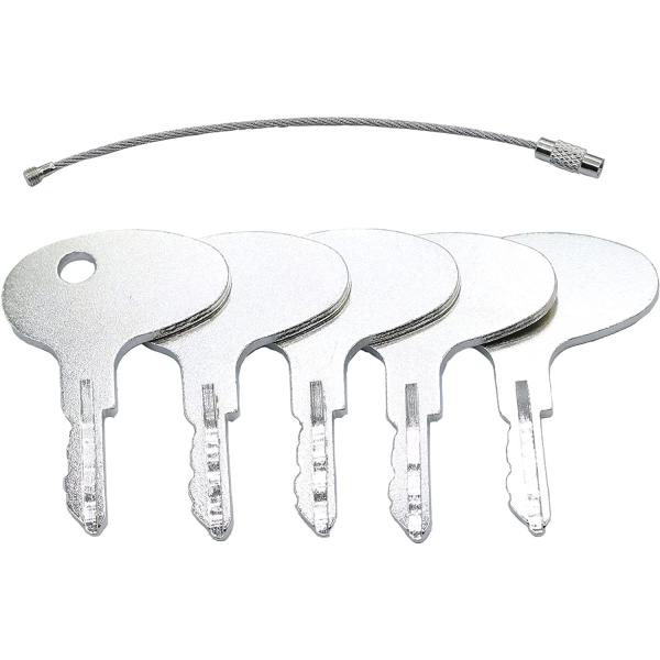 商品名PLENTZOM フォークリフトイグニッションキー 5個 123243 912-0514920 キャタピラー CAT 三菱 BD2 フォークリフト クボタ 旧型 Mシリーズ Ilco 1596 トラクターPLENTZOM 5PCS F...