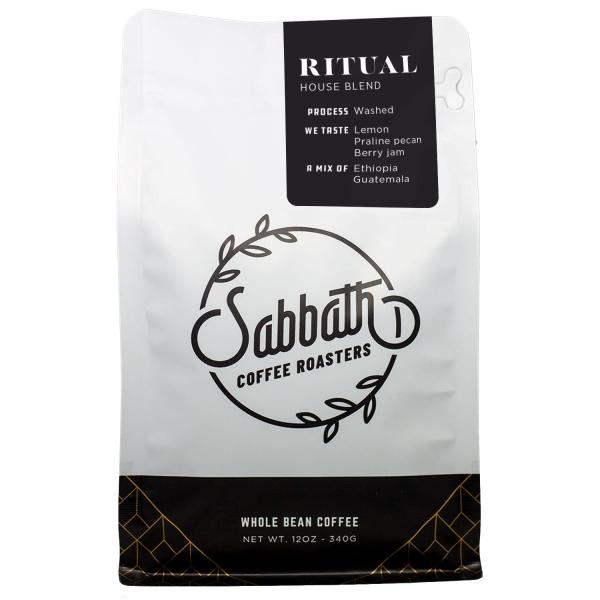 商品名：Sabbath Coffee Roaster Ritual House Blend   12 oz Mild Roast Whole Bean Coffee   Gourmet Coffee Beans with Ethiopia ...