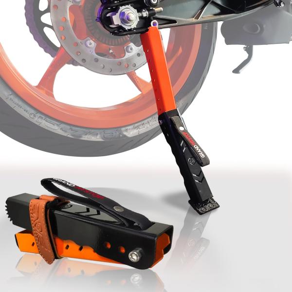 商品名: GRAND PITSTOP Motorcycle Maintenance Stand, Portable &amp; Compact Lift Stand Moto Jack, Adjustable Height for Chai...
