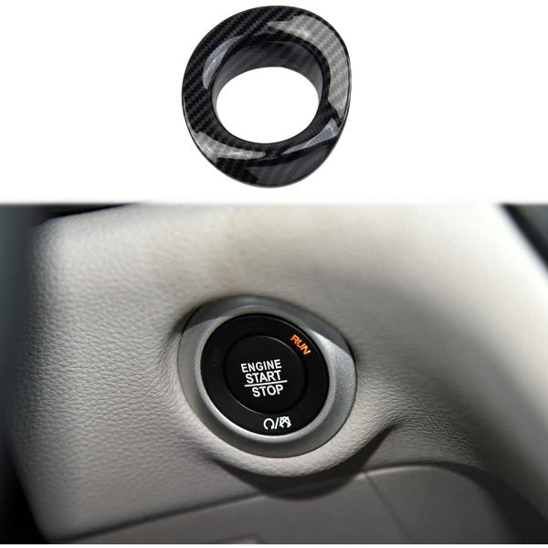 商品名Korlot Carbon Fiber Engine Start Push Button Cover Trim for Chrysler Pacifica 2017-2022ブランド：Korlot商品サイズ：高さ：4.5 cm横幅：9...