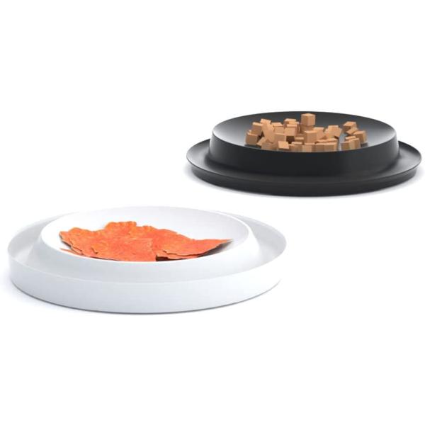 商品名：Baduk Shallow Cat Food Dish, Wide Cat Food Bowl for Food and Can, Whisker Fatigue Free Pet Puppy Kitten Bowl for Gar...