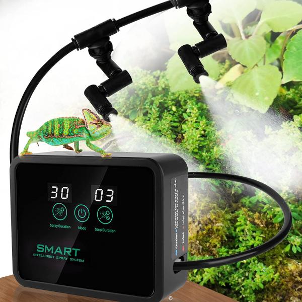 商品名Reptile Fogger Automatic Reptile Mister Fogger for Terrarium, Reptile Humidifiers with Timer Amphibians Intelligent H...