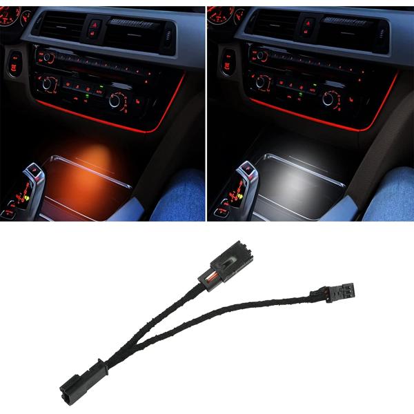商品名Jaronx Compatible with BMW LED Console Ambient Light for 1' F20 F21, 2' F22 F23, 3' F30 F31 F80, 4' F32 F33, X1 E84, ...