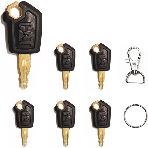 商品名EVGW 5P8500 Ignition Keys Cat Keys Caterpillar Keys Replacement for CAT Caterpillar Heavy Equipment Loaders Excavator...