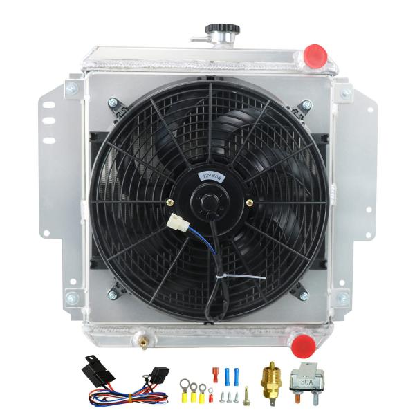 商品名:  KUUHLERSAT Aluminum Radiator for 1985-1995 Suzuki Sierra Samurai JA51 Spftop/Hardtop SJ413 SJ410 2DR 1.3L, 2 Row C...