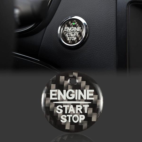 商品名TOMALL Car Engine Start Button Cover Compatible with Ford F150 Explorer Ranger Taurus Fusion Push Start Stop Button C...