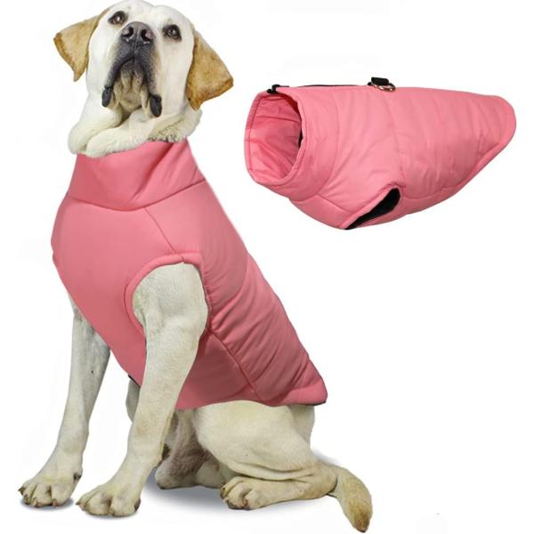 商品名DoggieKit Dog Winter Coat-Windproof Cozy Dogs Jacket Warm Vest for Cold Weather,Waterproof Soft Padded Pet Clothes wi...