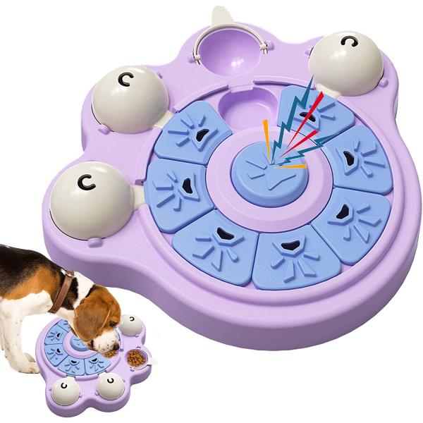 商品名Dog Puzzle Toys, Interactive Dog Feeder Toys for Puppy, Puzzle Feeder Toys for IQ Training &amp; Mental Enrichment, D...