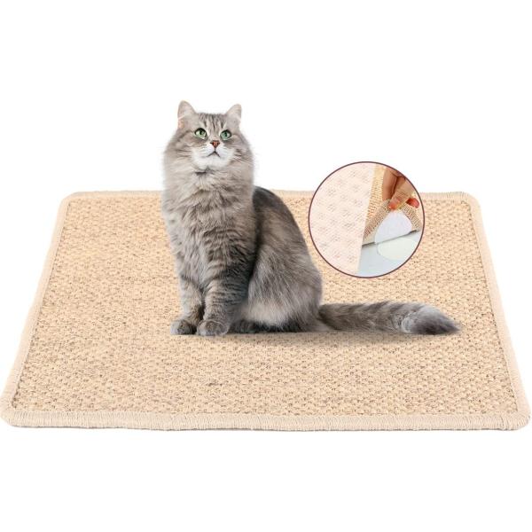 商品名Cat Scratch Pad,Sisal Scratching Mat,Cat Scratcher for Indoor Cats,Cat Toys for Scratching Pads, Protect Carpets and ...