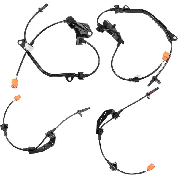 商品名X AUTOHAUX 4pcs 57455-SFJ-W01 57470-SFJ-W01 57450-SFJ-W01 57475-SFJ-W01 ABS Wheel Speed Sensor Front Rear Left Right ...