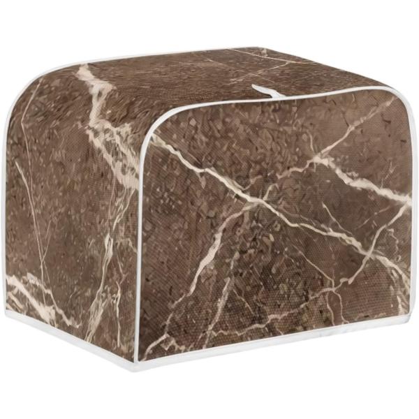 商品名GIFTPUZZ Brown Marbling Toaster Cover, Small Appliance Cover for Kitchen, Keep Toaster Free From Dust and Fingerprint...
