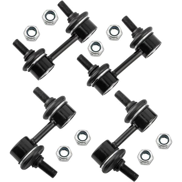 商品名WEDOAUTO 4Pcs Front &amp; Rear Stabilizer Sway Bar End Links Kit Fit For Subaru Forester 2003-2008, For Subaru Imprez...