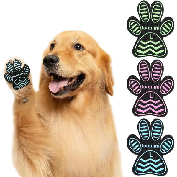 <b>商品名</b>LOOBANI Dog Anti-Slip Pads, (12 Sets - 50 Pads) Paw Pads for Dogs Traction, Dog Toe Grips for Seni...