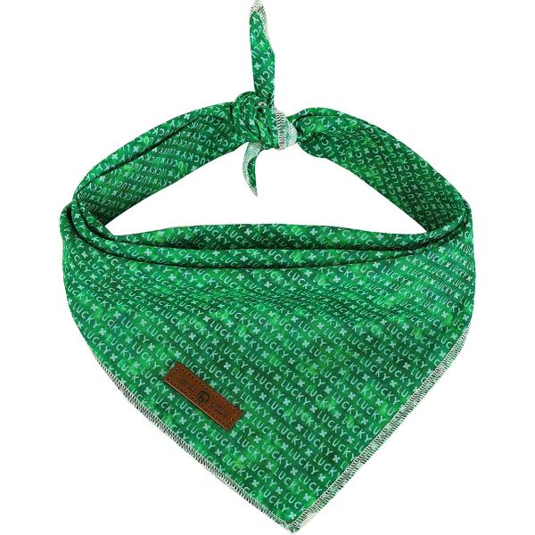 <b>商品名</b>lionet paws St Patricks Dog Bandana for Small Medium Large Dogs, Cat Dog Kerchief Dog Triangle Bib...