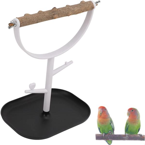 商品名オウムスタンド ポータブルデスクトップ鳥プレイスタンド オウムトレーニングスタンド インコ オカメインコ ラブバード用Parrots Stand, Portable Desktop Bird Playstand Parrots Tra...
