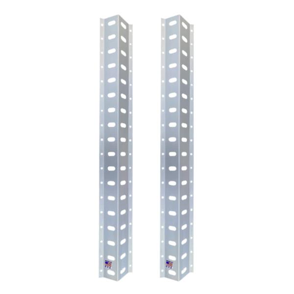 商品名: Pit Posse 24インチ トレーラートラック タイダウンシステム カーゴレール E L S アンカーキット (2個) 米国製 - トレーラー ガレージ ショップ トラック アルミニウム ラチェット ストラップ ラック 固定 ...